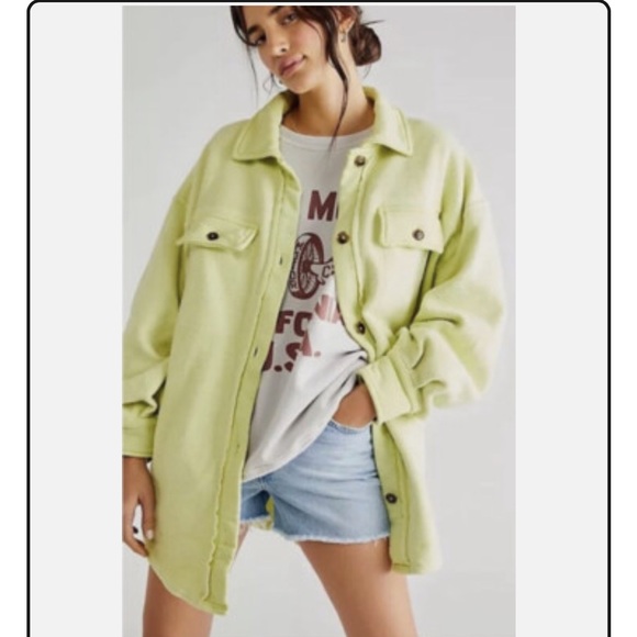 Free People | Tops | Rare Best Seller Free People Ruby Shacket | Poshmark